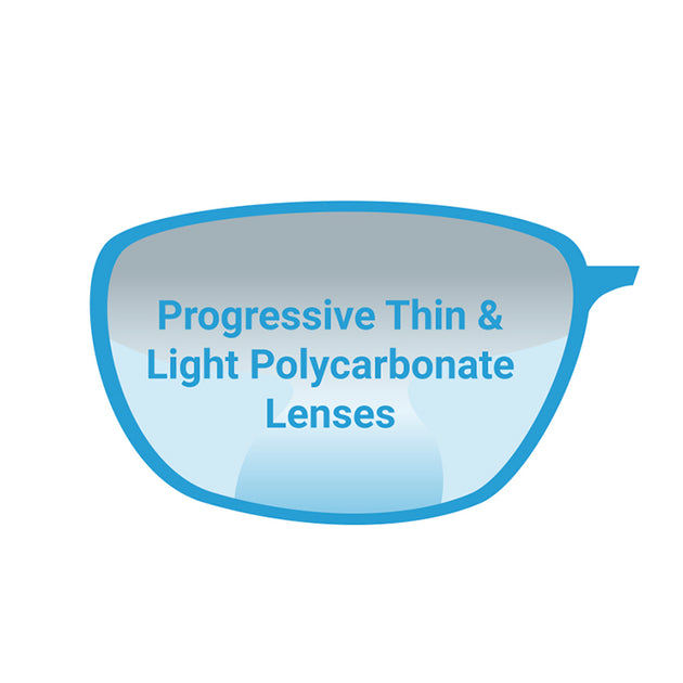 Progressive Polycarbonate Lens Replacement | LensFactory